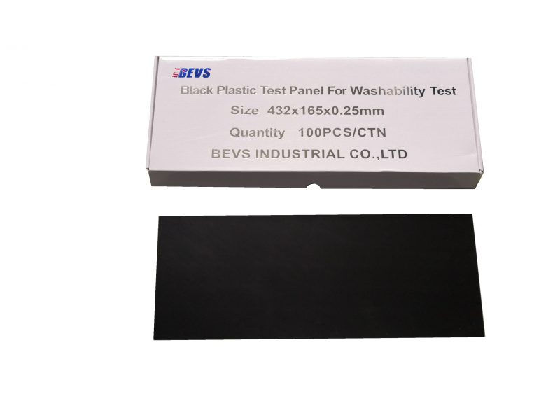 Black Plastic Test Panel - Thierry Präzisionslackiertechnik GmbH